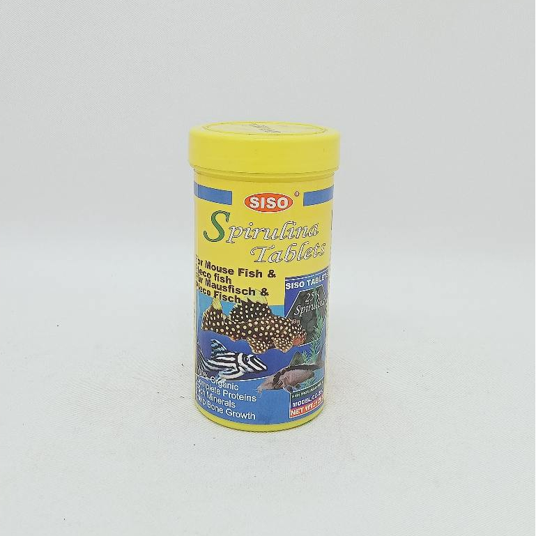 SISO Spirulina Tablets 125g | Shopee Philippines