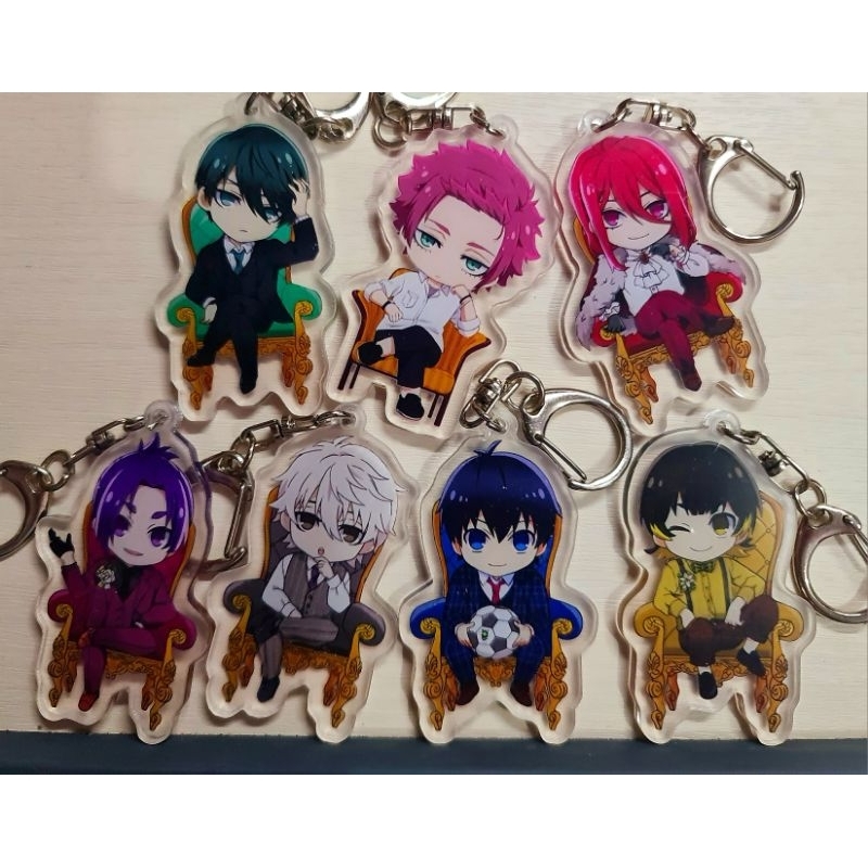BLUE LOCK SET 9(KEYCHAINS) | Shopee Philippines