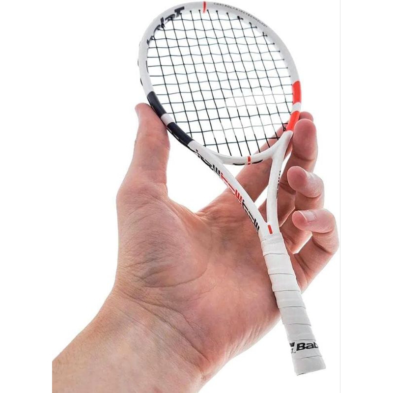 Babolat Mini Racket Pure Strike White Red Black (Souvenir Item ...