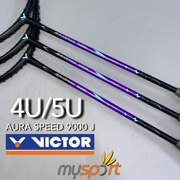 Victor AuraSpeed 9000/8000 Racket Badminton | Shopee Philippines