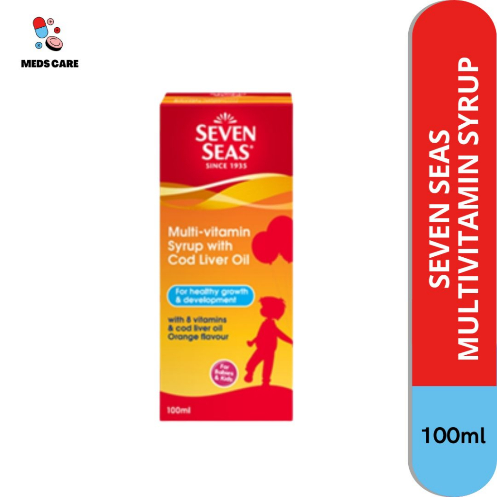 SEVEN SEAS MULTI VITAMIN SYRUP WITH LIVER OIL 100ML | Shopee Philippines