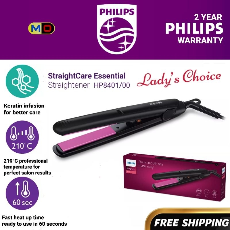 Philips Hair Straightener HP8401/00 HP8401 | Shopee Philippines