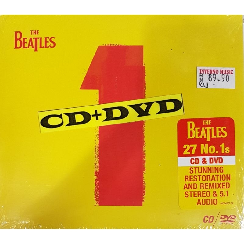 The Beatles - 1 (CD+DVD) | Shopee Philippines