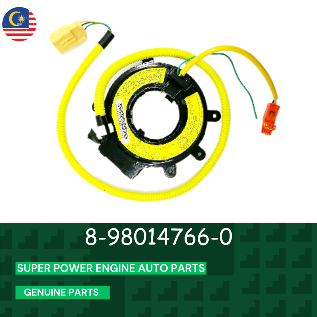 ISUZU D-MAX D MAX DMAX 2007Y-2016Y STEERING HORN AIR BAG SPRING CABLE ...