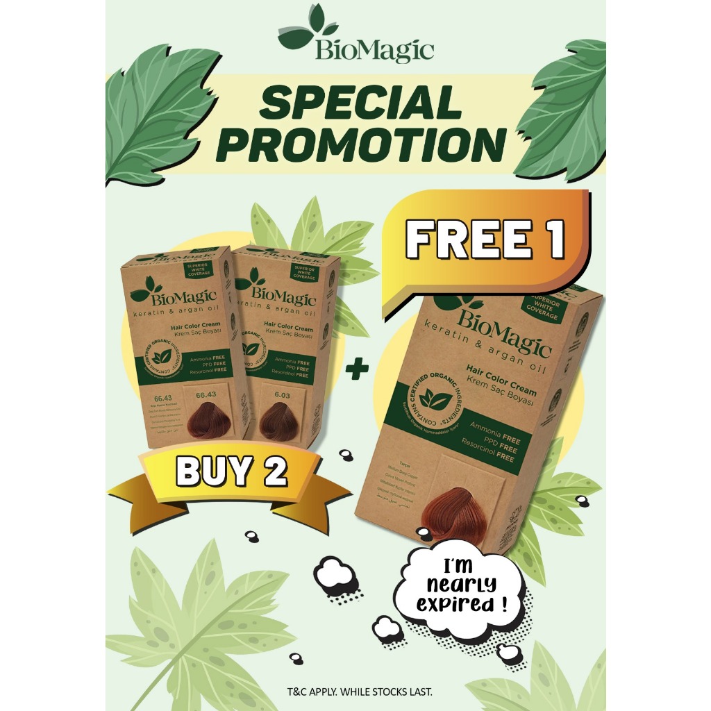 BioMagic Permanent Hair Color (Ammonia Free) | Shopee Philippines