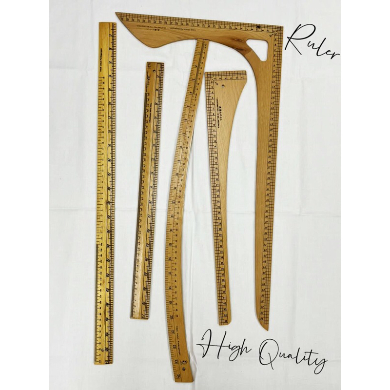 High Quality /Designers tailoring wooden rulers measuring cloth ruler ...