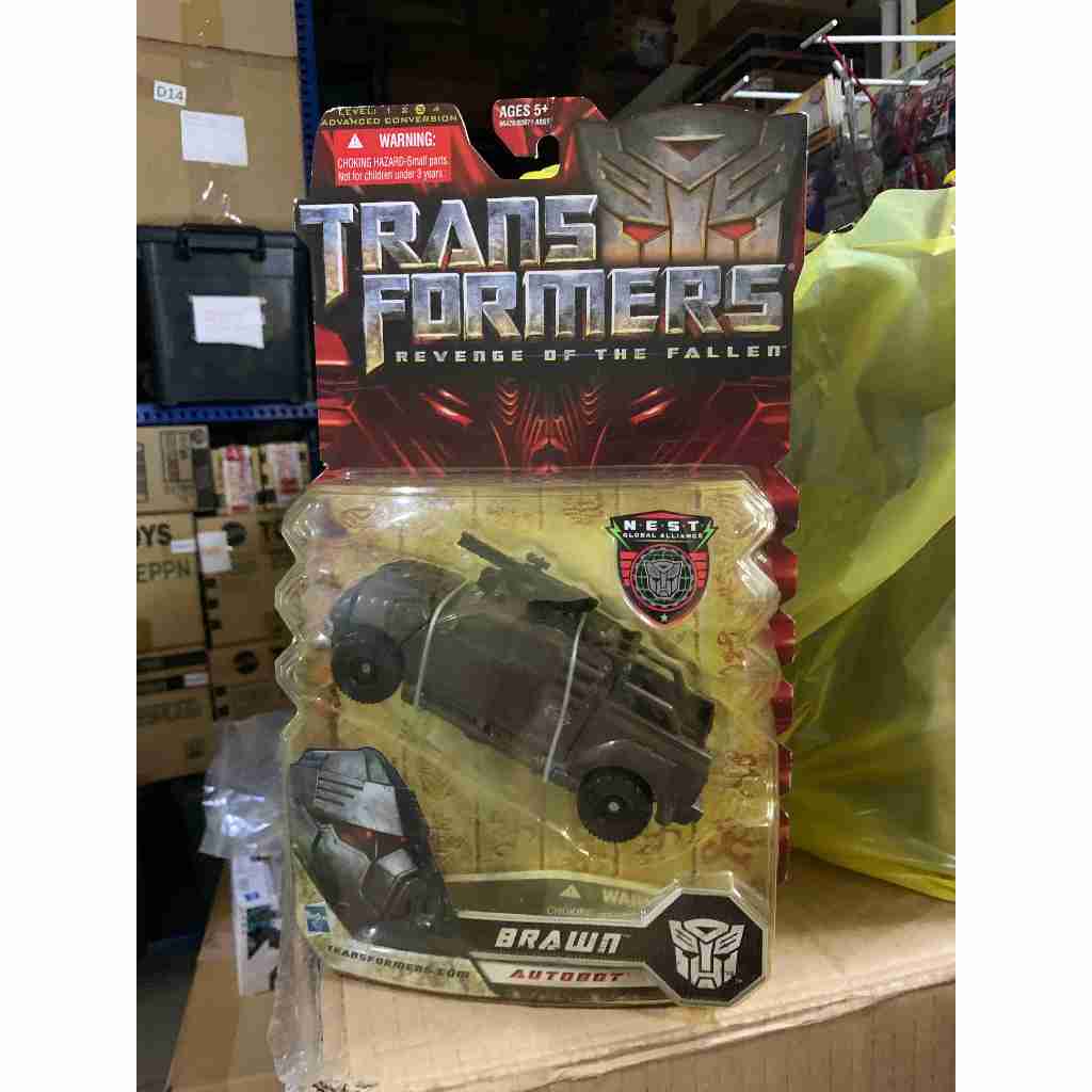 (P80) Hasbro Transformers ROTF Brawn New in card | Shopee Philippines