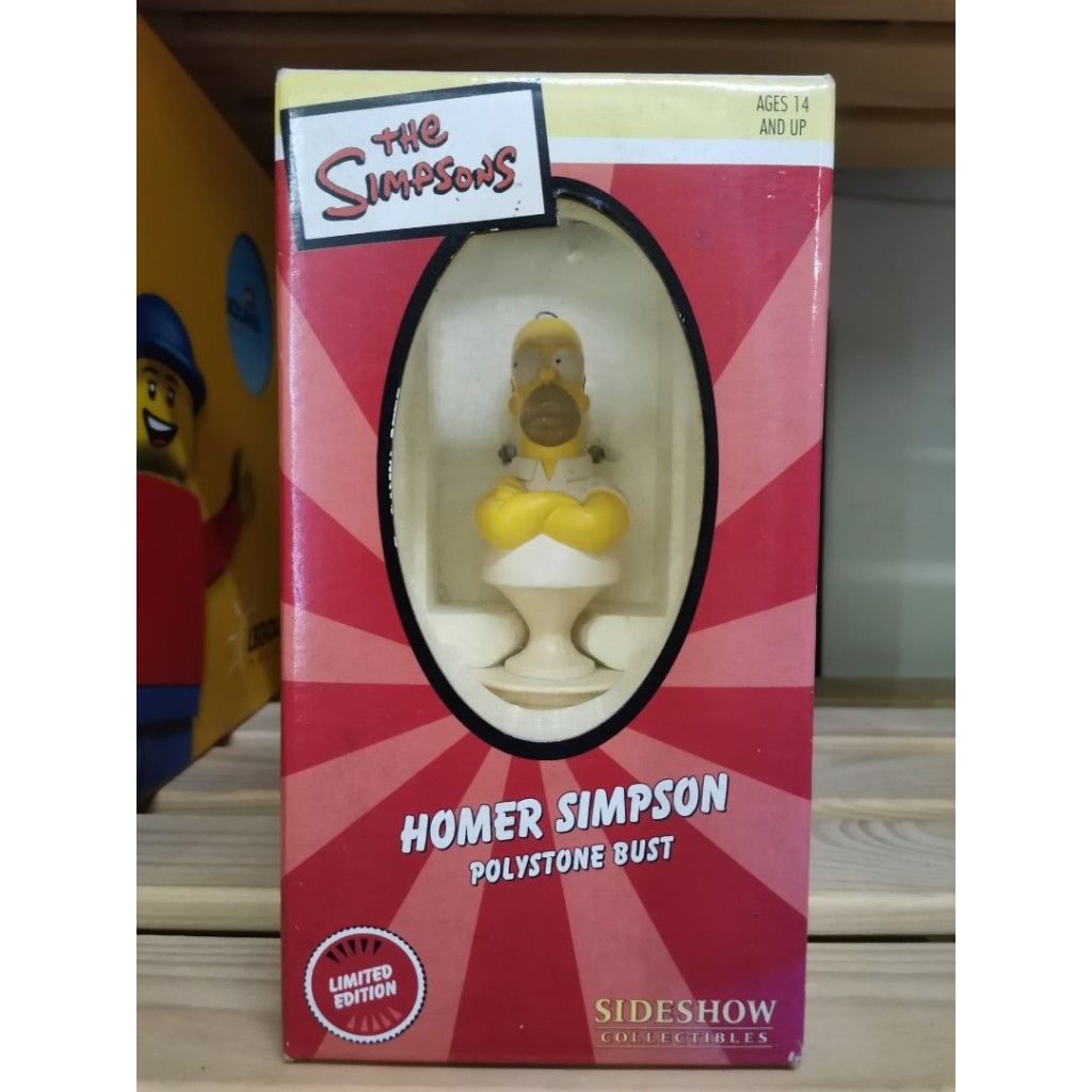 THE SIMPSONS SIDESHOW- HOMER SIMPSON POLYSTONE BUST | Shopee Philippines