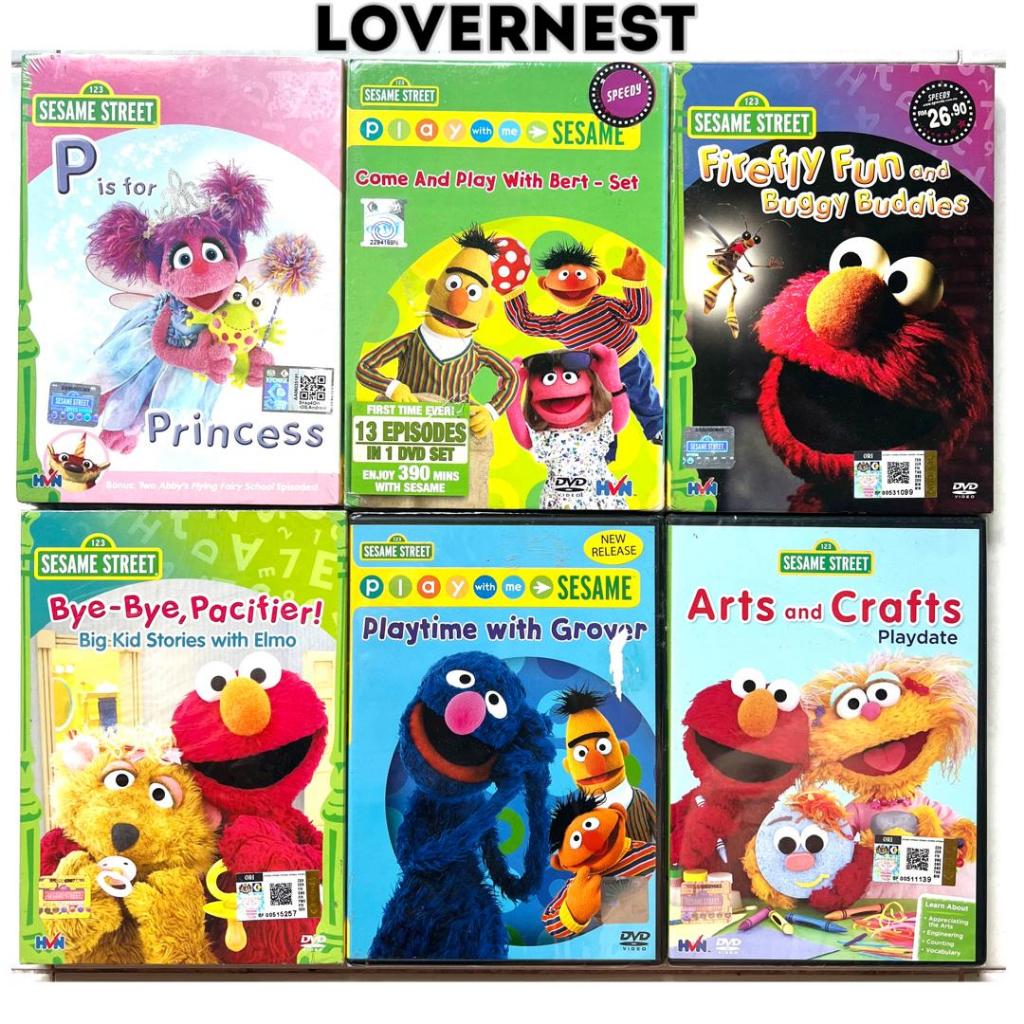 SESAME STREET DVD 123 Sesame Street Educational For Children DVD ...