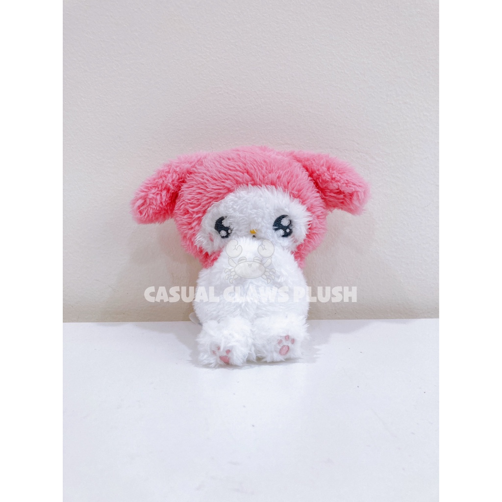 Sanrio Characters Yurukawa My Melody Kyurupote Small Mascot Plush (From ...