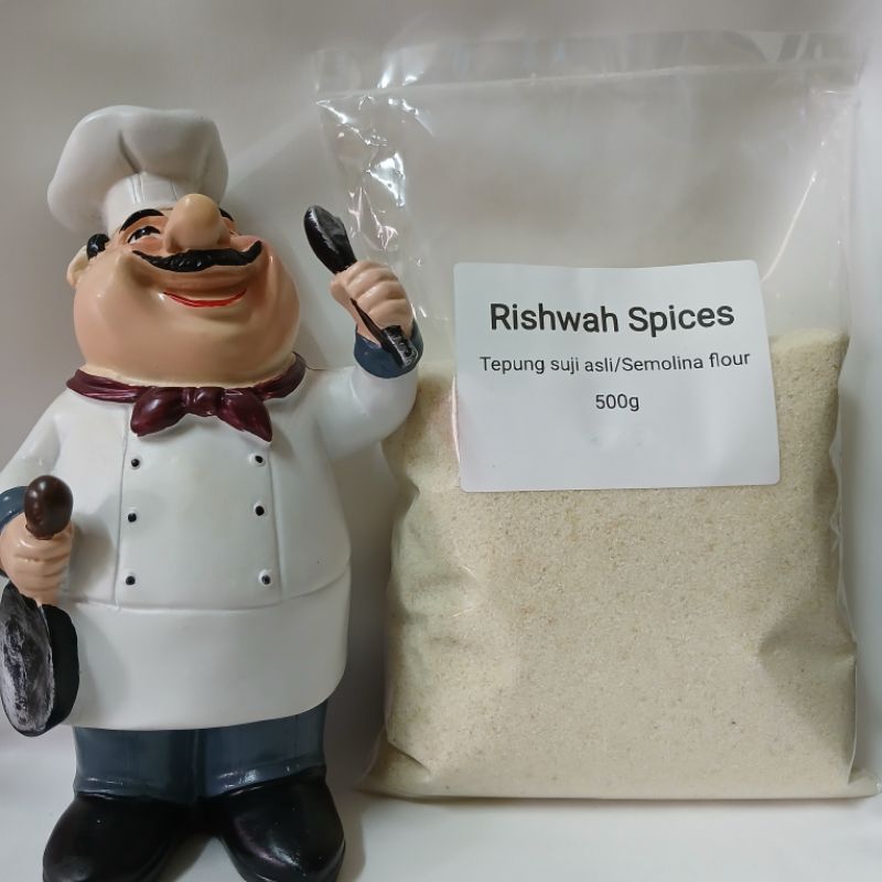 TEPUNG SUJI/SEMOLINA FLOUR/ VARUTHE RAVA 500g | Shopee Philippines