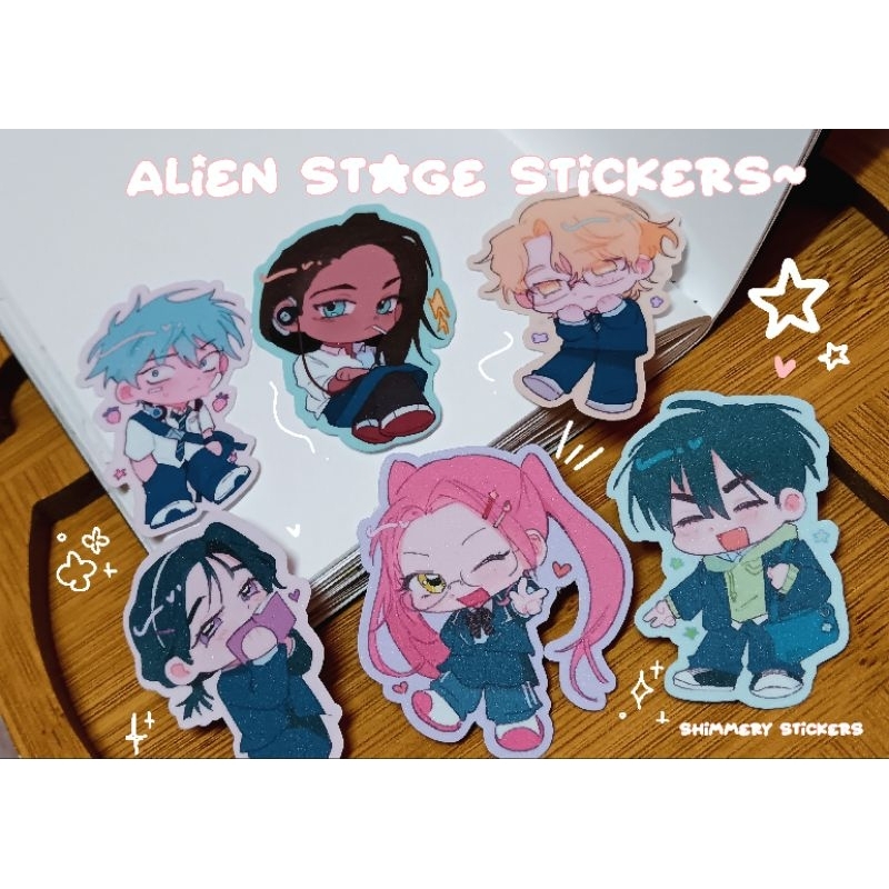 Alien Stage High School! AU stickers (5cm) ALNST | Shopee Philippines