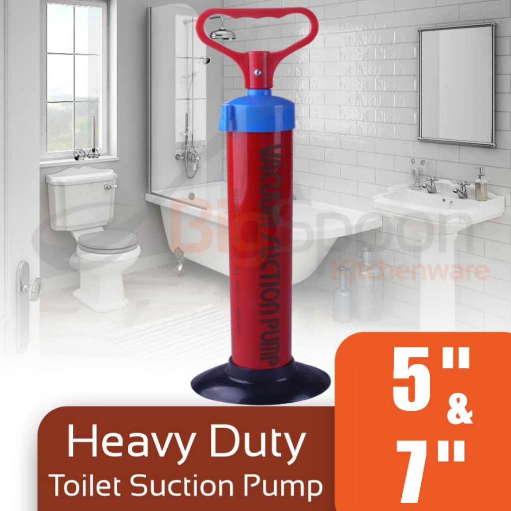 Heavy Duty Toilet Suction Pump Clog Pump Toilet Plunger Sink Pump Pam ...