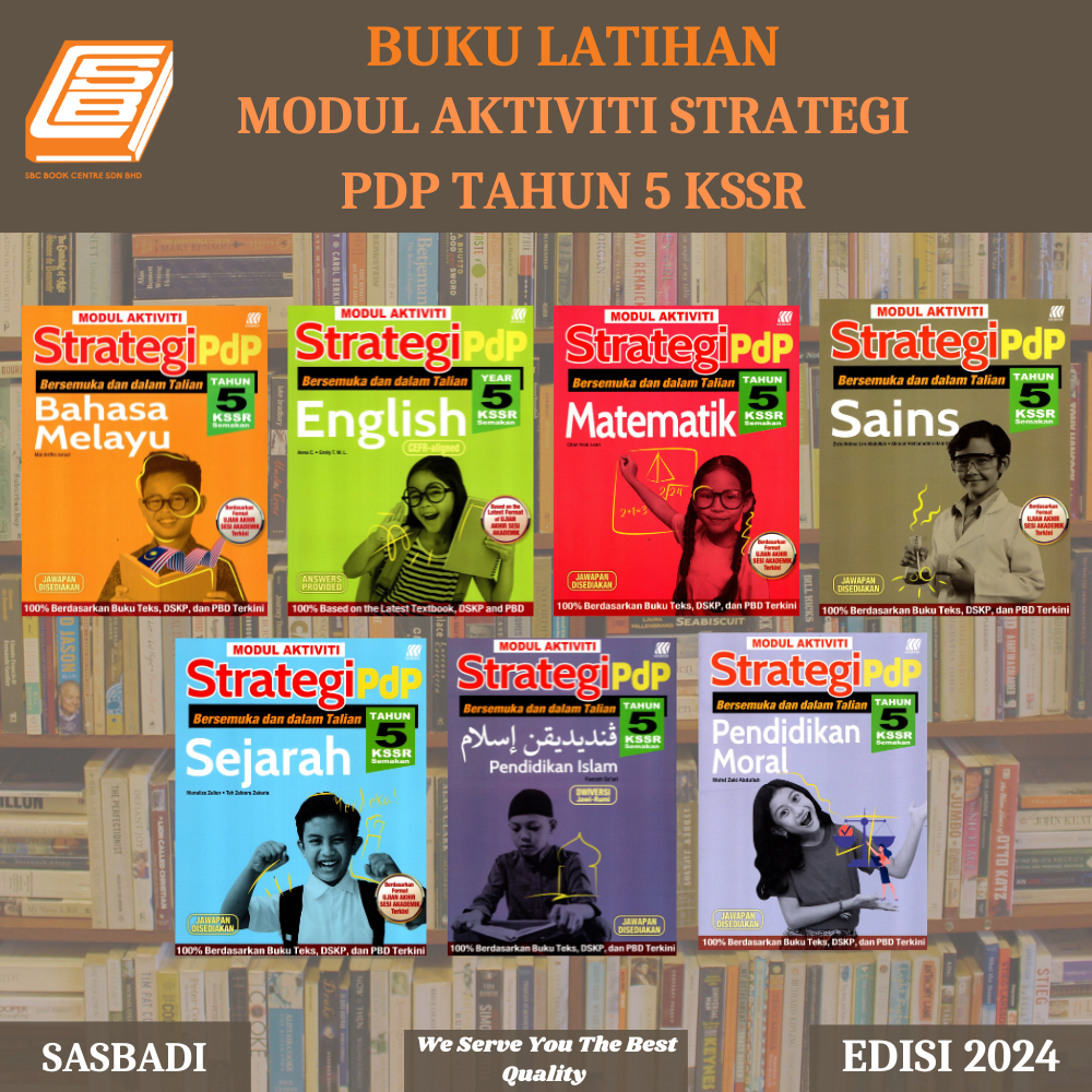 [SBCB] Exercise Book: PDP Strategy Activity Module Year 5 KSSR revision (Sasbadi) | Shopee ...