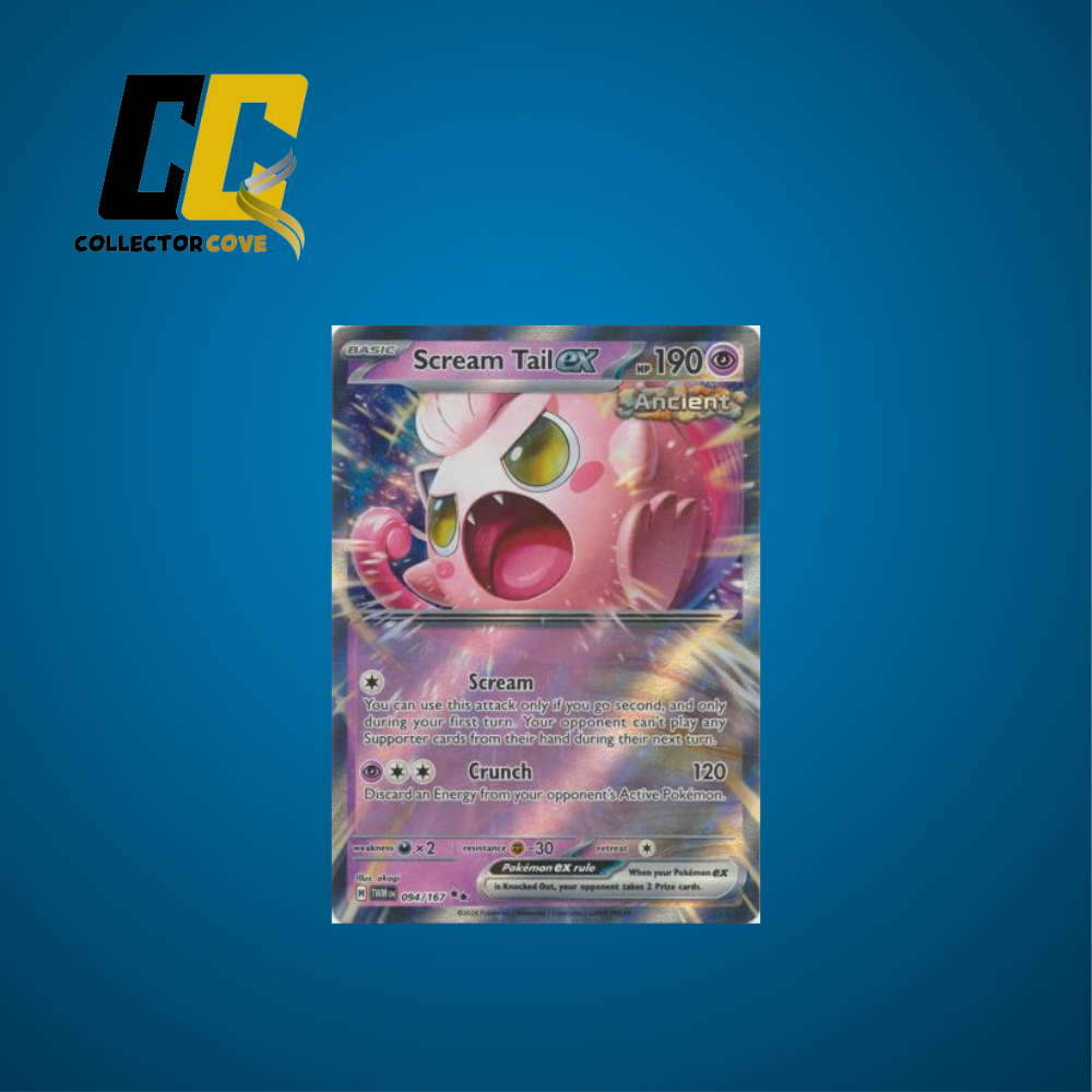 Pokemon TCG Scream Tail ex 094/167 Ultra - SV06 Twilight Masquerade ...