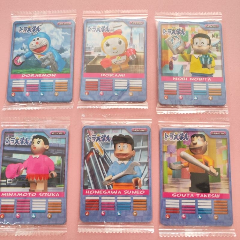 Doraemon card RANDOM per pack two card inside Doraemon Nobita Minamoto ...
