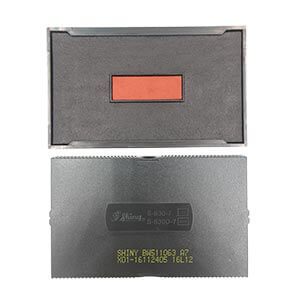 Shiny Self Inking Stamp Pad S-830D-7 (Black/Red) | Shopee Philippines