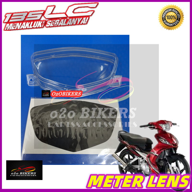LC135 V1 METER LENS , METER STIKER TINTED SMOKE HIGH QUALITY | Shopee ...