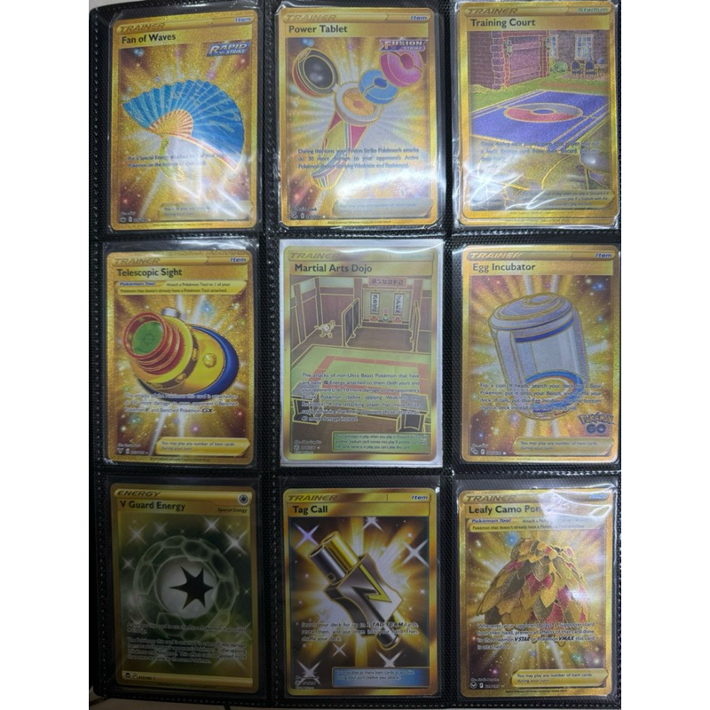 Gold Secret Trainer/Energy Card - PTCG Pokemon Card | Shopee Philippines