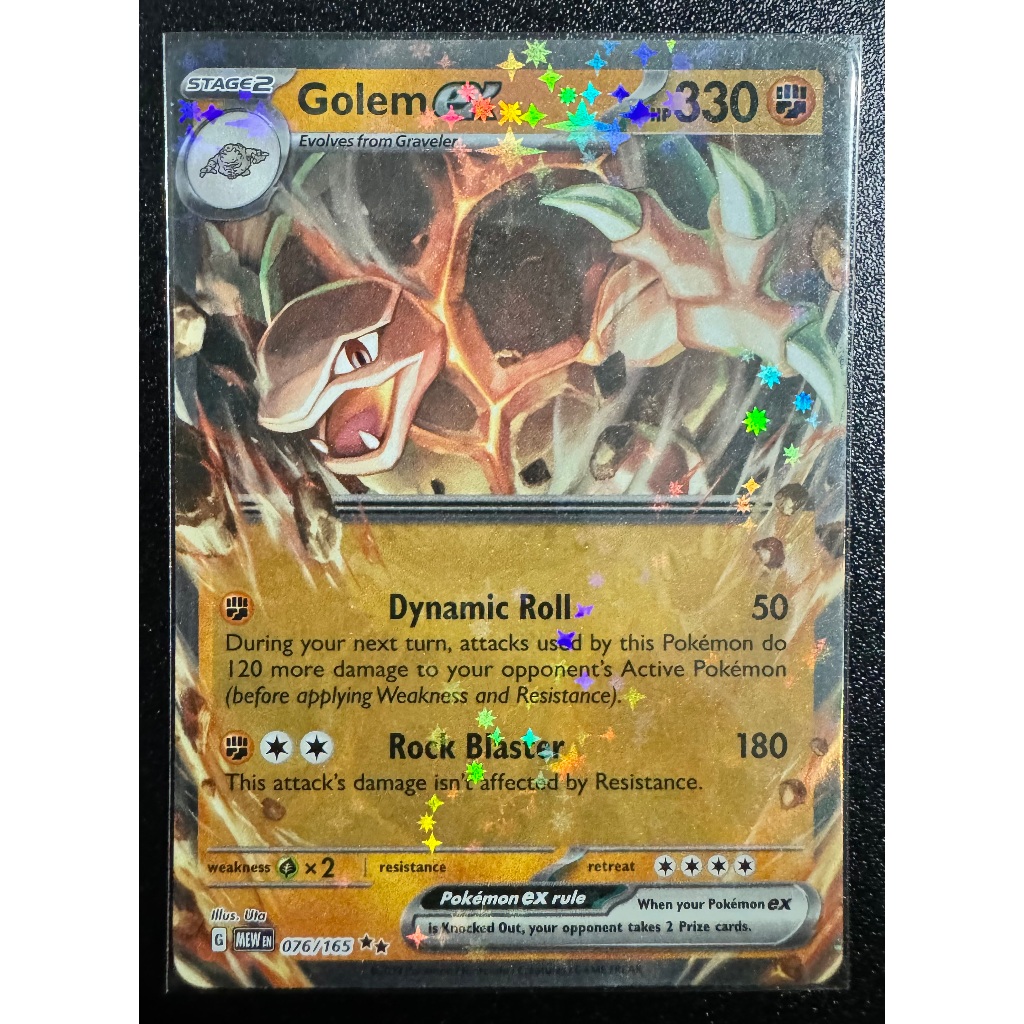 Golem ex (076/165) Ultra SV3.5 151 [Pokemon TCG] | Shopee Philippines