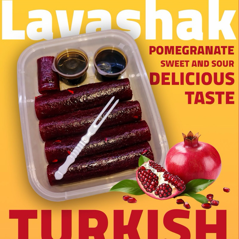 Lavashak Fruit Roll with pomegranate Sauce | Shopee Philippines