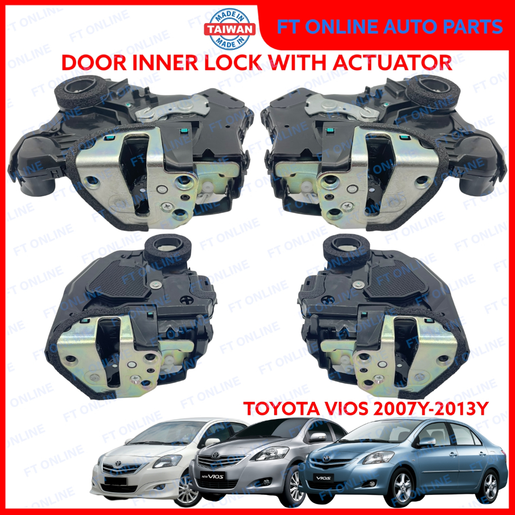 TOYOTA VIOS 2007-2013 NCP93 DOOR INNER LOCK/LATCH WITH ACTUATOR 2008 ...