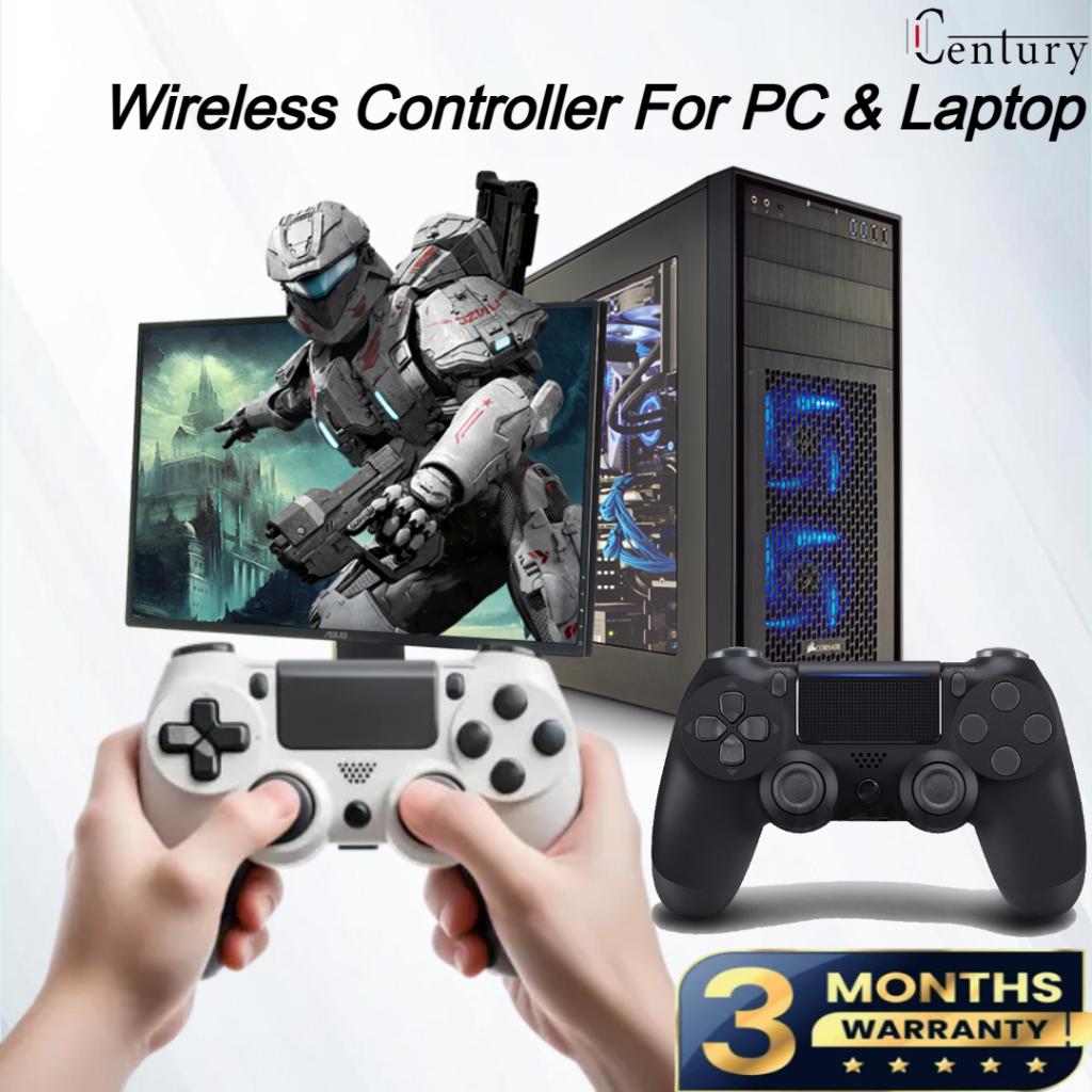 PC Laptop Computer Bluetooth Wireless Controller Joystick Wireless Game ...
