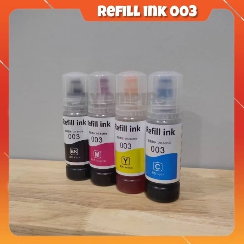 Epson 003 Compatible Refill Ink For Epson L1110/L1210/L3110/L3150/L3210 ...