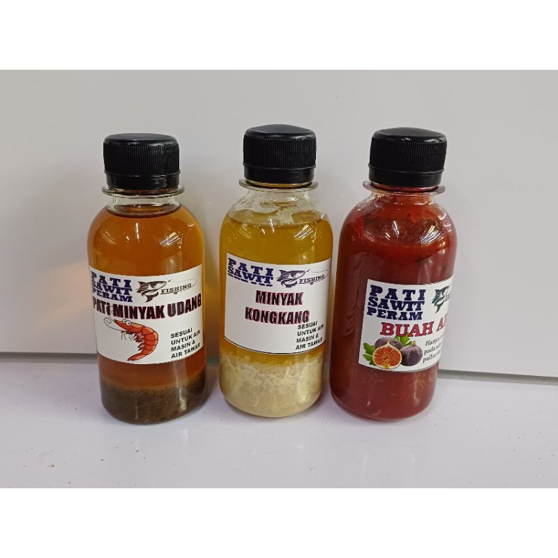Peram Palm Starch - Shrimp Oil, Kongkang Oil and Figs for salted fish ...