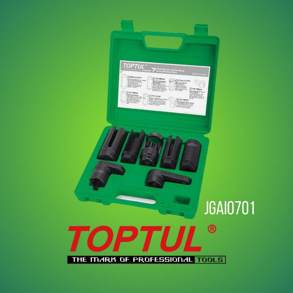 TOPTUL 7PCS Sensor & Sending Unit Socket Set - JGAI0701 | Shopee ...