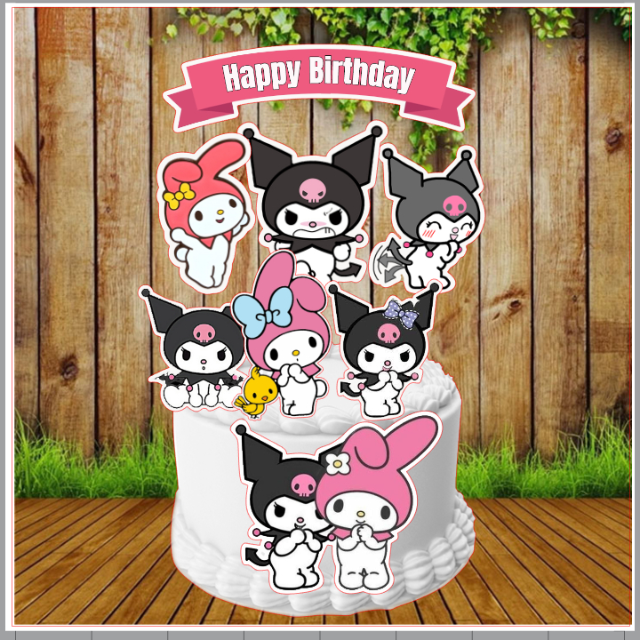 Kuromi Cake Topper 004 | Shopee Philippines