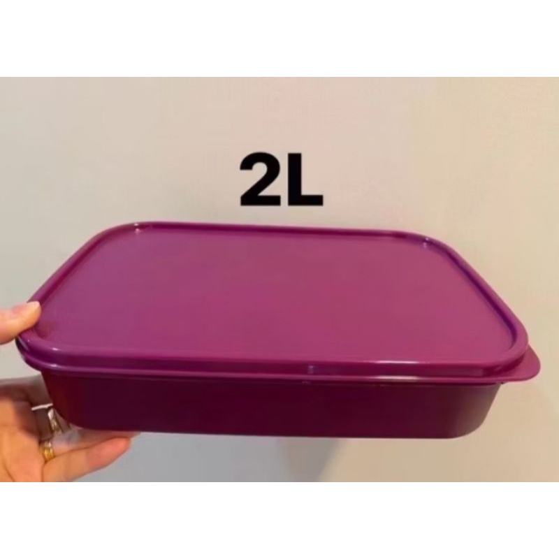 Tupperware MM Rectangular 2L( 1 pc ) | Shopee Philippines