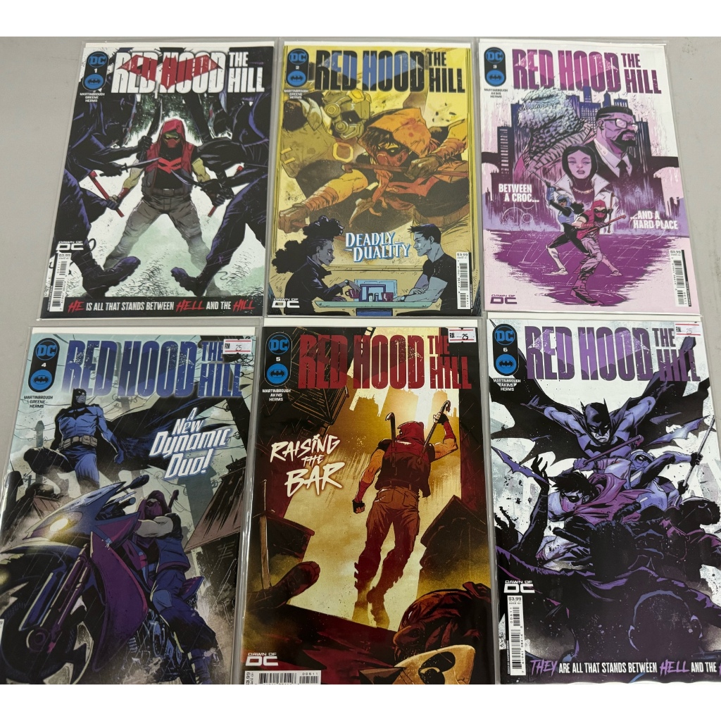 Red Hood The Hill - COMPLETE SET of 6 COMICS - DC Comics - COMIC BOOK - - | Shopee Philippines