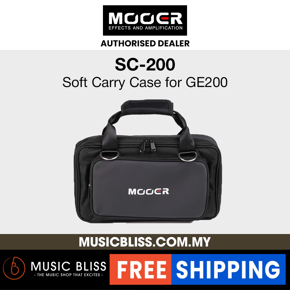 Mooer SC200 Soft Carry Case Bag for GE200 (SC-200 / GE-200) | Shopee ...
