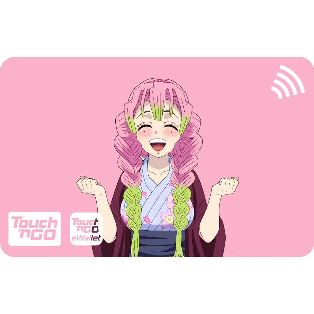 Demon Slayer Kanroji Mitsuri - Card Sticker/Touch n Go Card Sticker ...