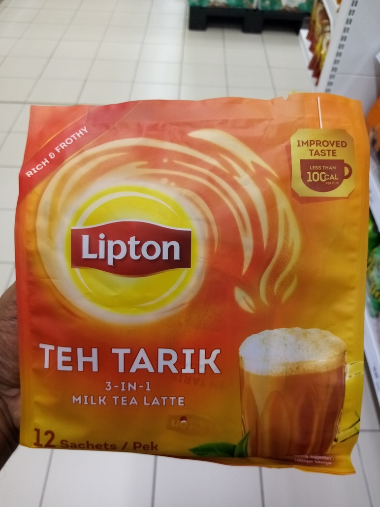 Lipton 3IN1 MILK TEA LATTE 12SX20G/TEA TARIK/Classic/TEA HALIA/MATCHA ...