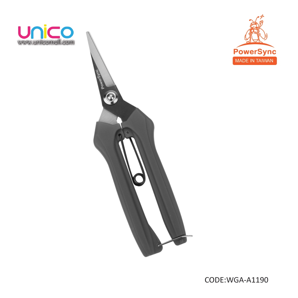Unicomall Multipurpose Garden Pruning Shears Bud Trimming Scissors (7½ ...