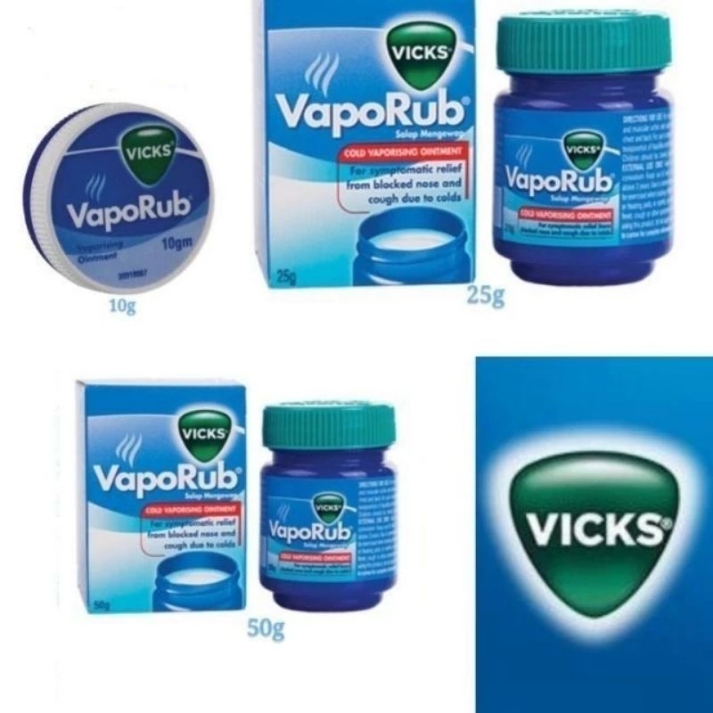 VICKS VapoRub Baby Balsam SEJUK Provides Comfort to Babies 10g/ 25g ...