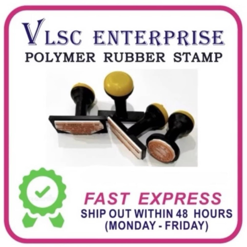 Rubber Stamp / Cop (Company Chop / Cop Nama / Address Chop / Bank Chop ...