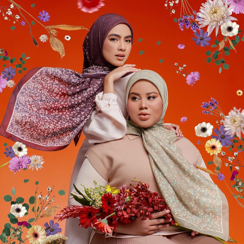 AMEERA ZAINI SQUARE COTTON - AURORA / JULIET / FIONA / SIERRA / GISELLE ...