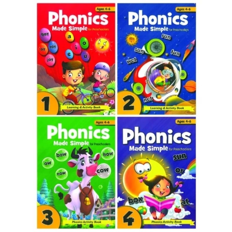 PHONICS MADE SIMPLE FOR PRESCHOOLER AGES 4 - 6 YEARS OLD ENGLISH FOR ...