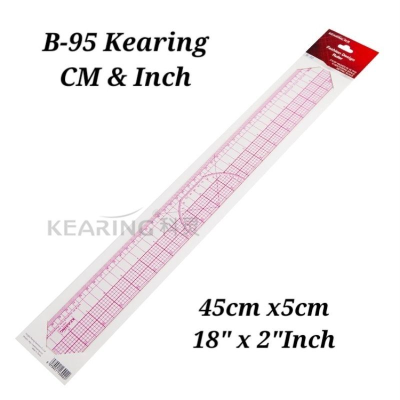 Kearing Fashion Design Ruler Pattern Making Ruler Straight & Flexible ...