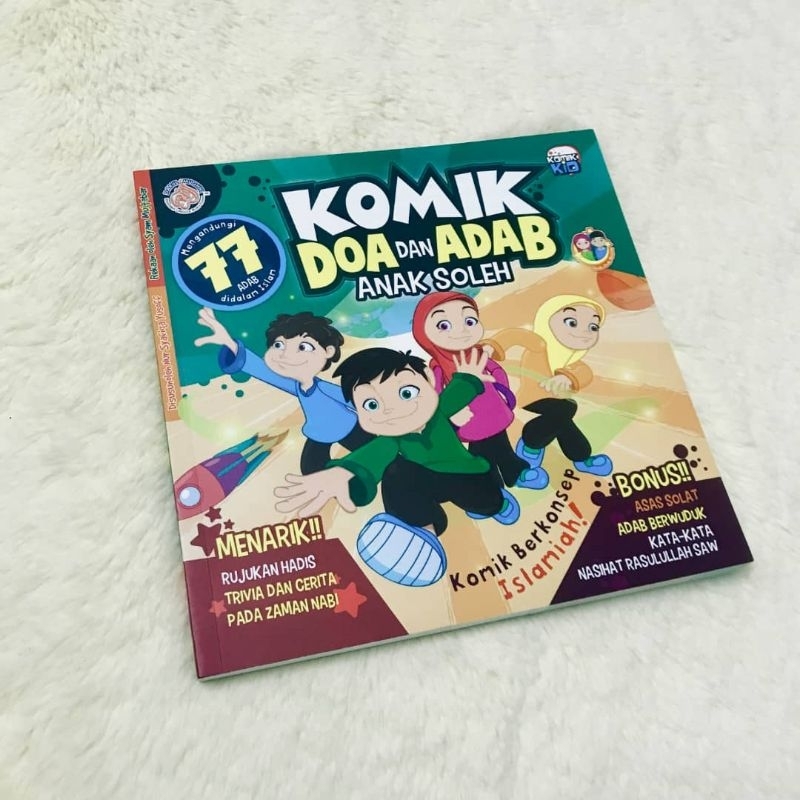 Muslim Children's Prayer And ADAB Comics Contain 77 ADAB In ISLAM | Shopee Philippines