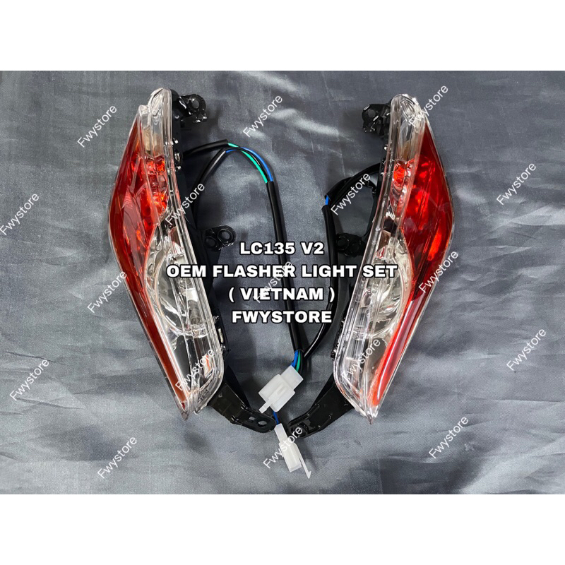 LC135 V2 OEM FLASHER LIGHT ( VIETNAM ) SIGNAL ORANGE OREN YAMAHA V2 V3 V4 V5 V6 V7 | Shopee ...