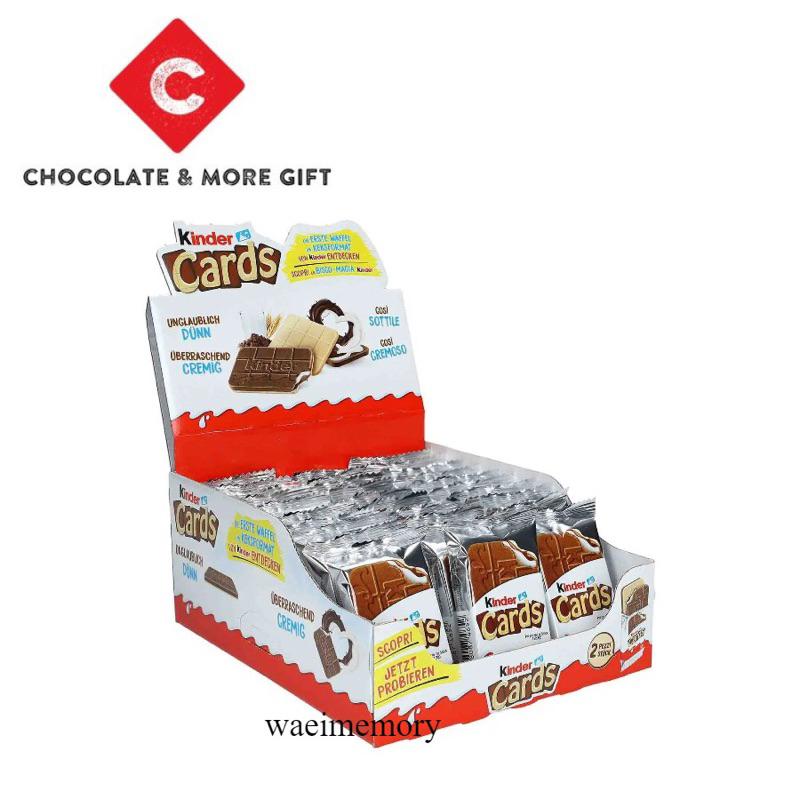 Kinder Cards (1 x2p) exp10.10.2024 | Shopee Philippines
