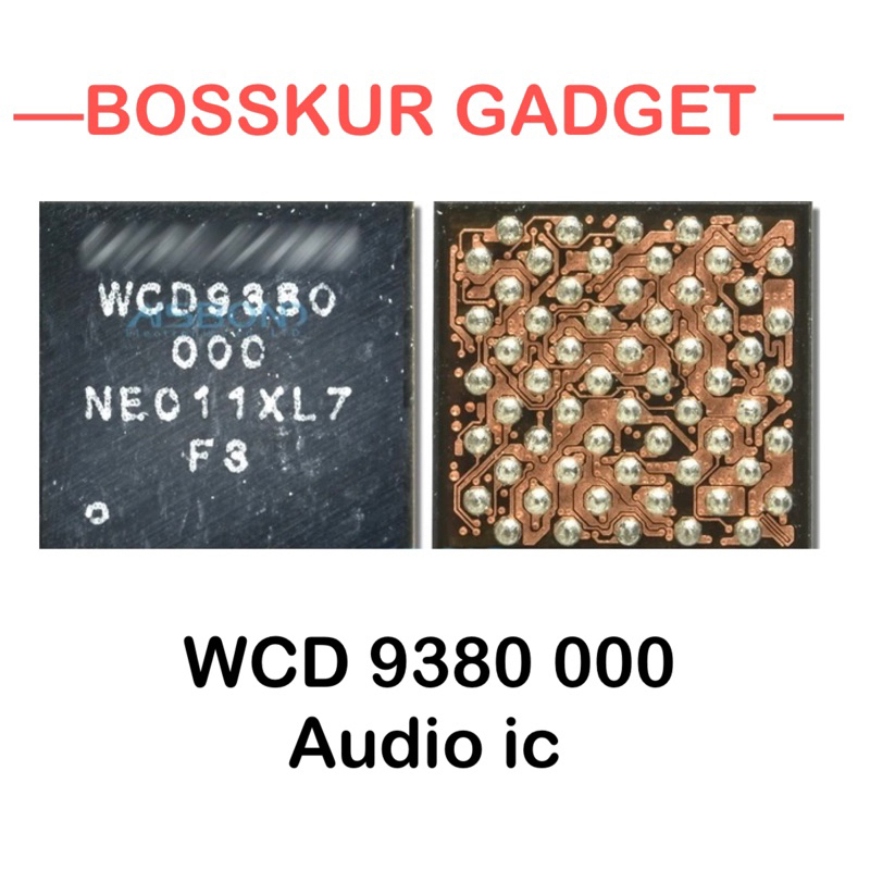 Wcd9380 / Wcd 9380 000 Audio Ic For Sm A52 Mi 10t Ic Chip | Shopee Philippines