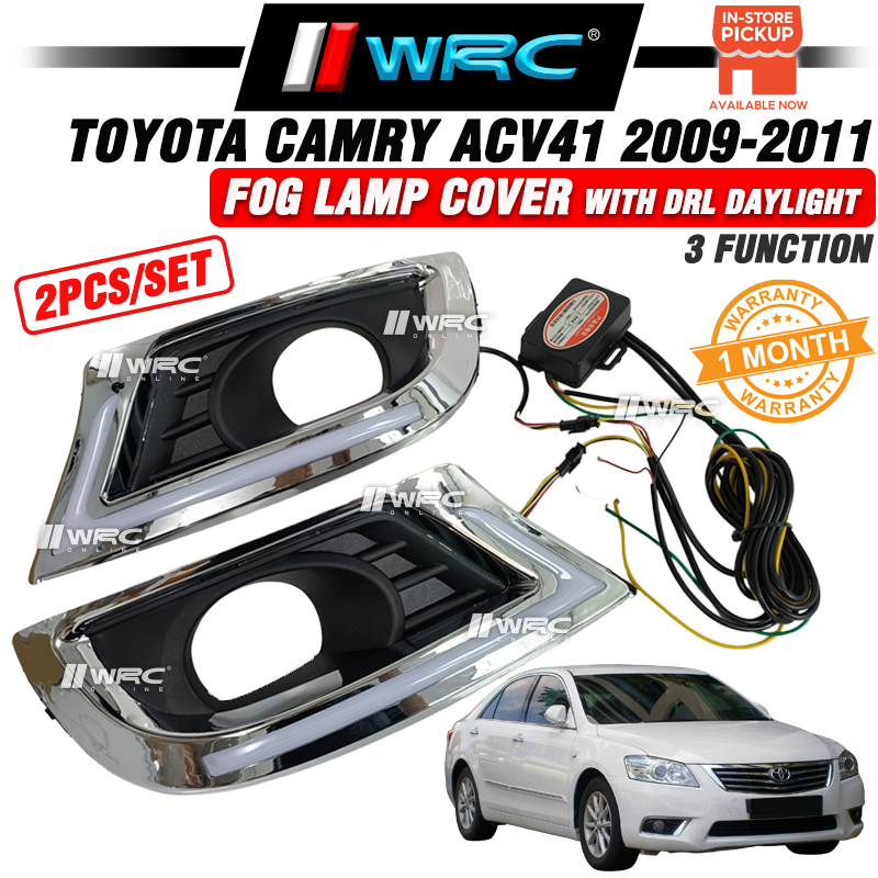 Toyota Camry ACV41 2009 - 2011 Fog Lamp Cover With DRL Daylight ( 3 ...