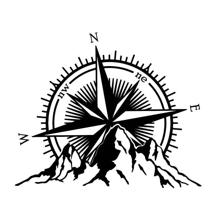 ADVENTURE STICKERS FOR BIKES AND CAR, DAKAR COMPASS.COMPASS ROSE ...