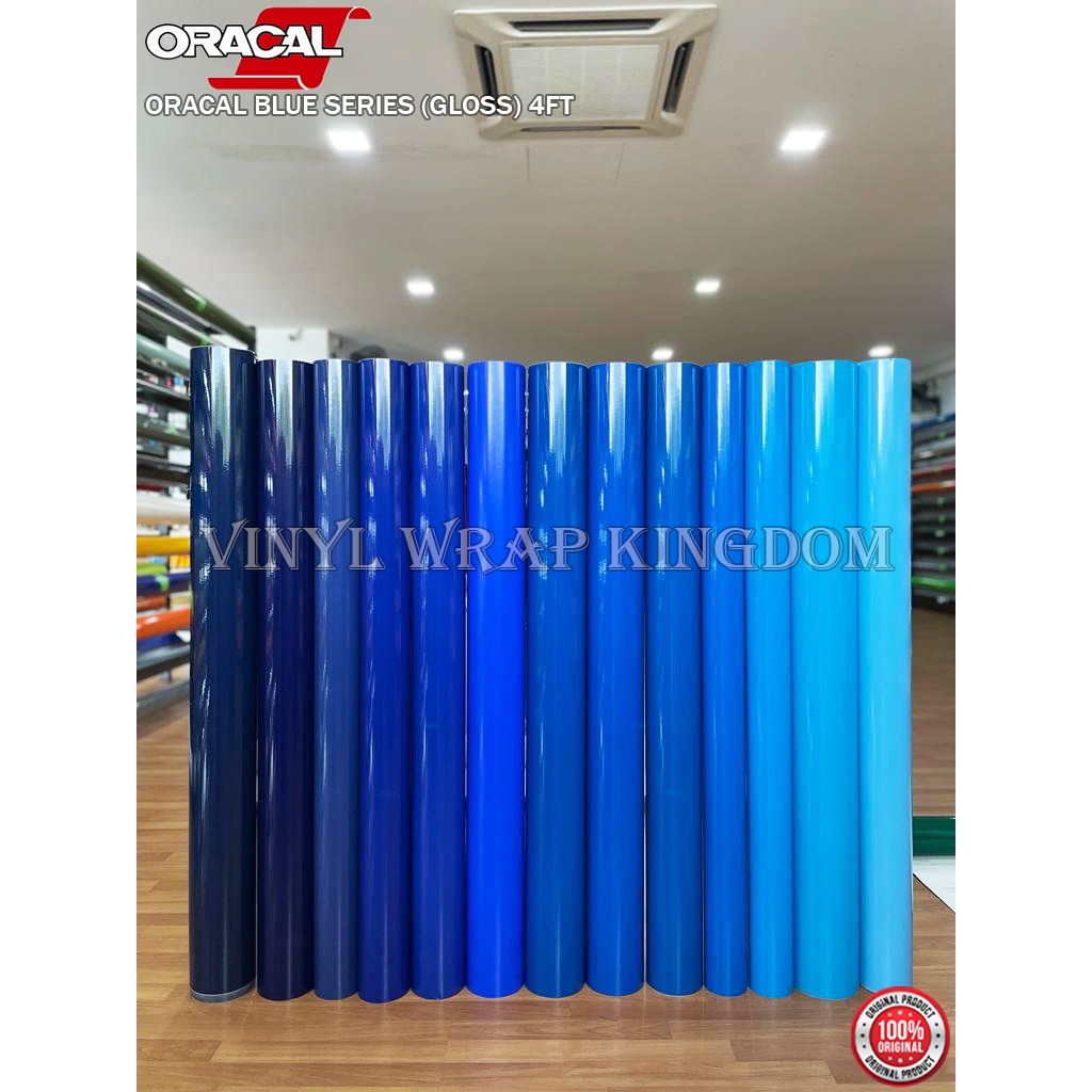 ORACAL 651 Gloss Matte Blue Vinyl Sticker / Cutting Sticker / Outdoor ...
