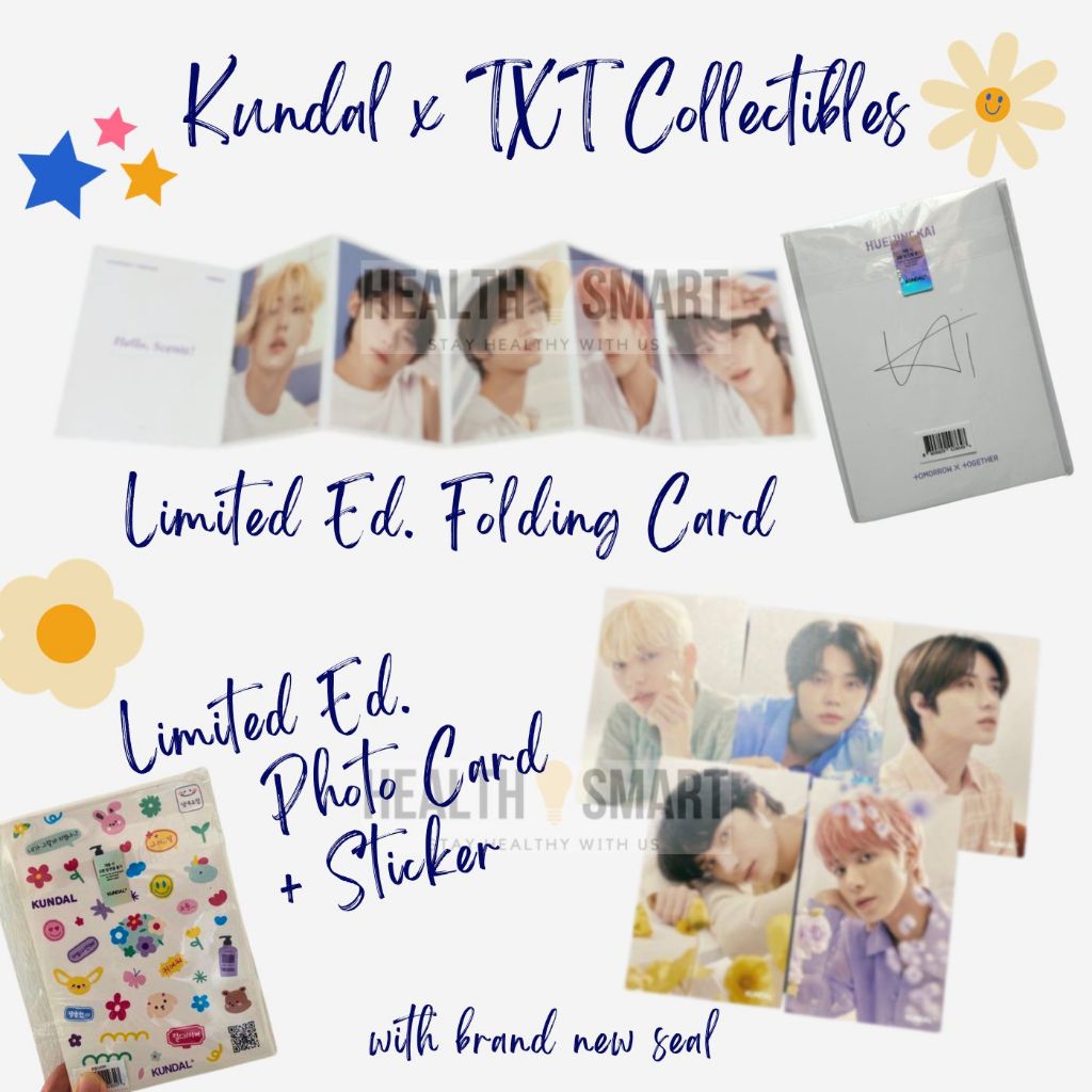 Kundal TXT Collectibles Photocard / TXT Folding Card / Kundal | Shopee ...